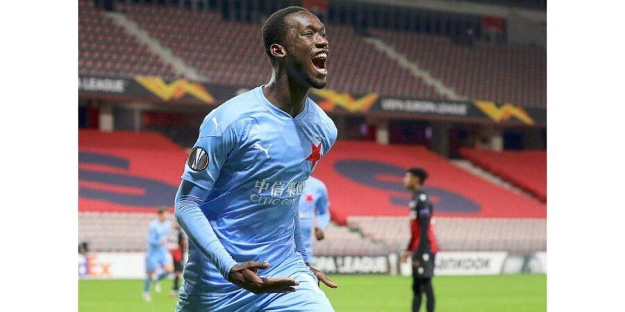 Abdallah Sima (19 ans), de la réserve du Slavia Prague en Europa League ...