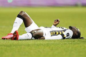 Charleroi : Mamadou Fall souffre d'une déchirure à l'ischio gauche ...