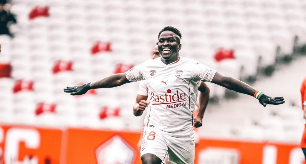 Nîmes : Moussa Koné poursuit sa rédemption et inscrit son 6e but de la ...