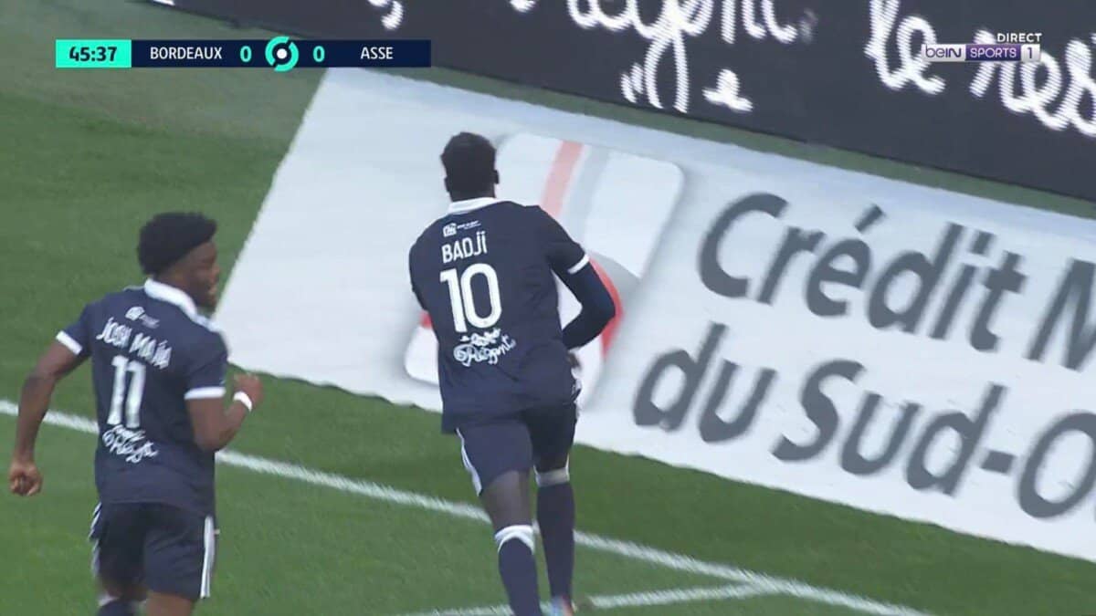Ligue 2 : Aliou Badji buteur avec Bordeaux face à Saint-Etienne | Wiwsport